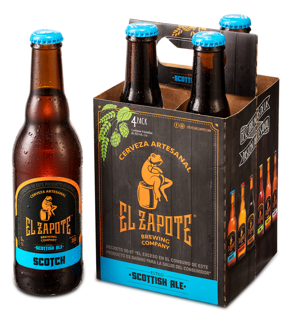 Scottish Ale NR 4 Pack, 350ML – Agua Pura Salvavidas