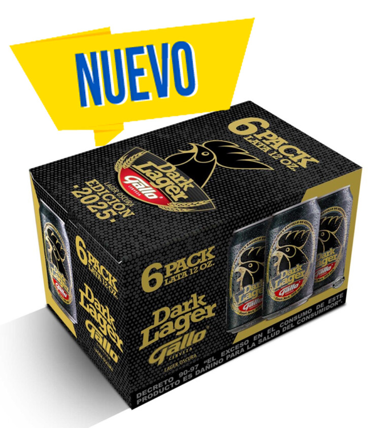 Gallo Dark Lager 6 Pack Lata – Agua Pura Salvavidas